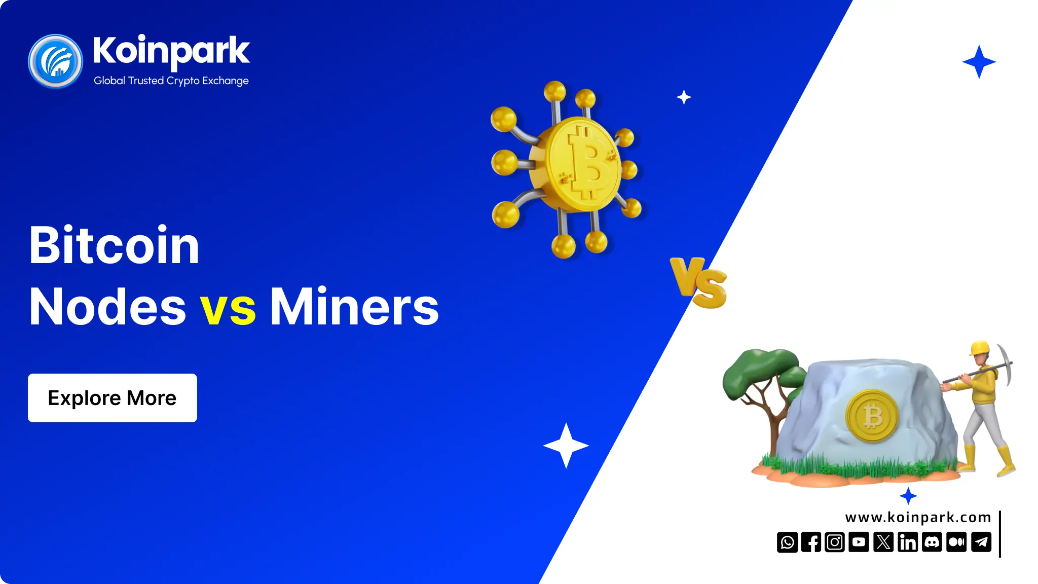 Bitcoin Nodes vs. Miners: Key Differences Explained