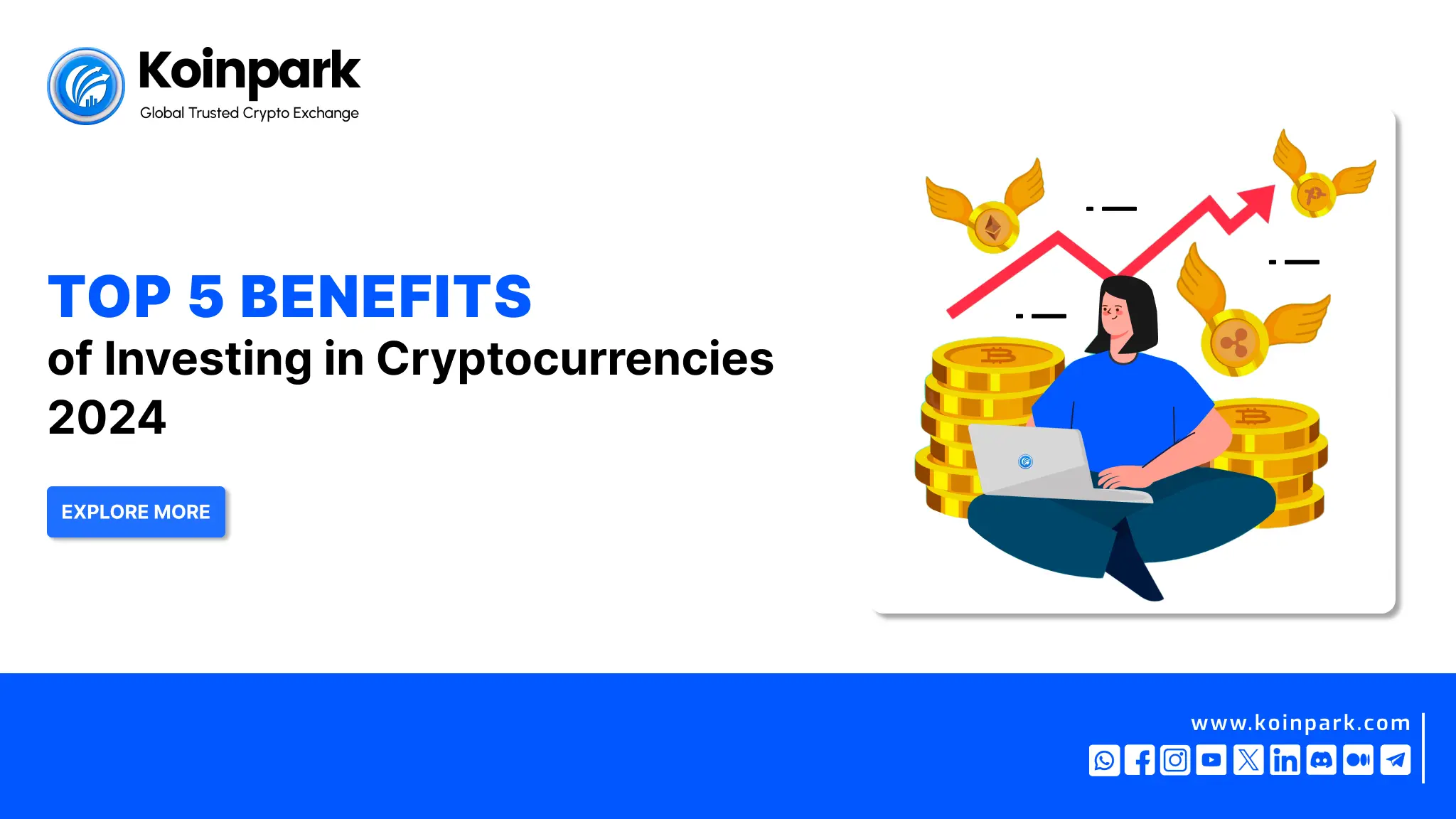 Top 5 Benefits of Investing in Cryptocurrencies in 2024 Top 5 Benefits of Investing in Cryptocurrencies in 2024